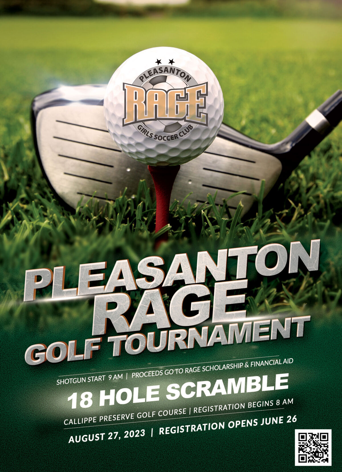 Pleasanton RAGE Golf Tournament – Pleasanton RAGE
